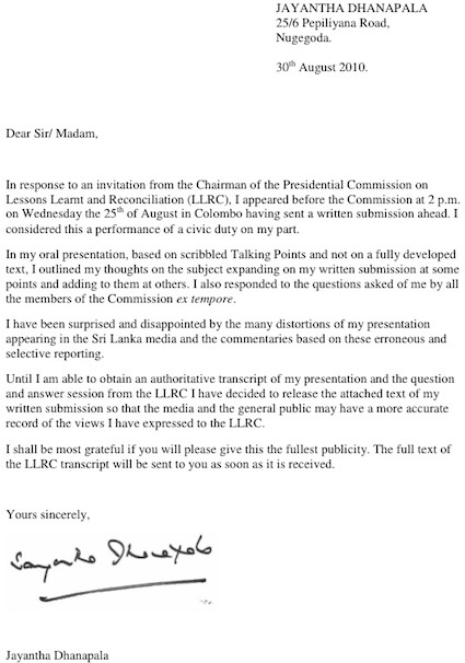 54 LETTER OF RECONCILIATION - Reconciliation 54 LETTER OF RECONCILIATION - Reconciliation